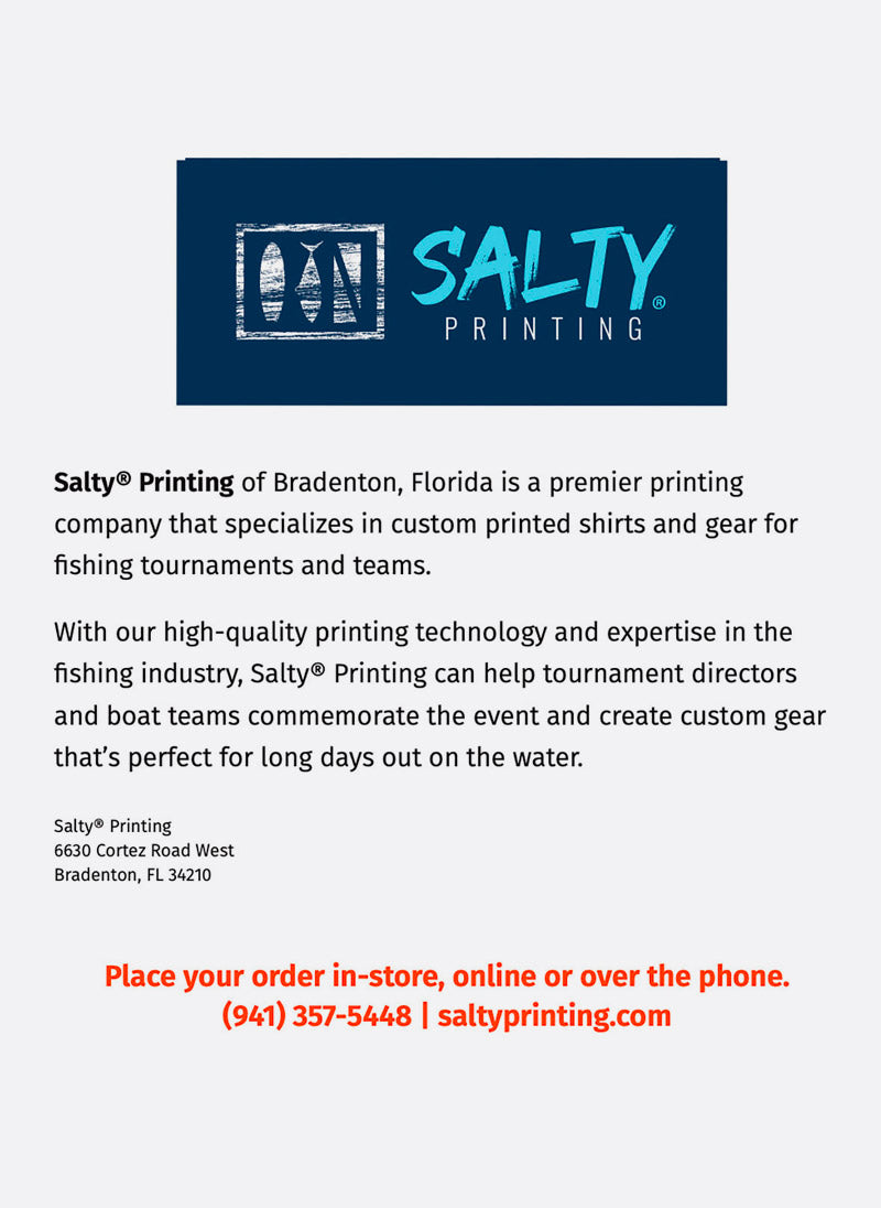 Cortez Fishing Tournament Shirts | Custom Printed Accessories – Salty ...
