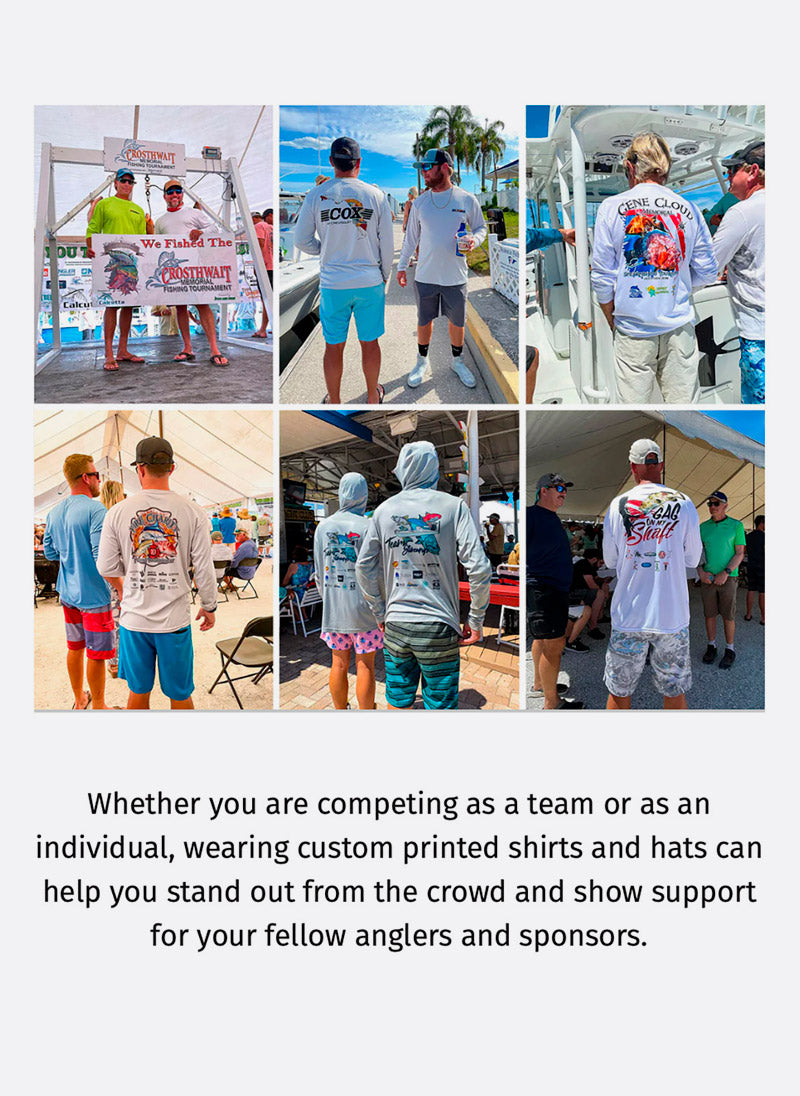 Cortez Fishing Tournament Shirts | Custom Printed Accessories – Salty ...