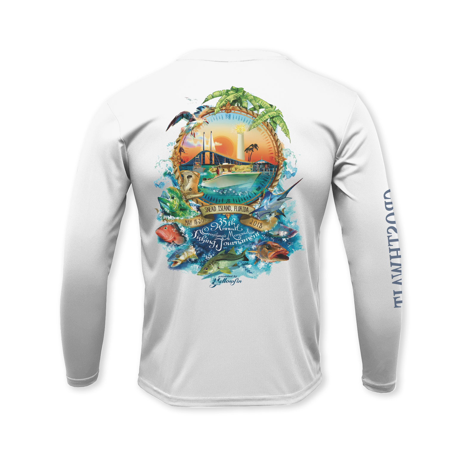 Fishing Tournament Shirts | Light Performance Long Sleeve Dryfit ...
