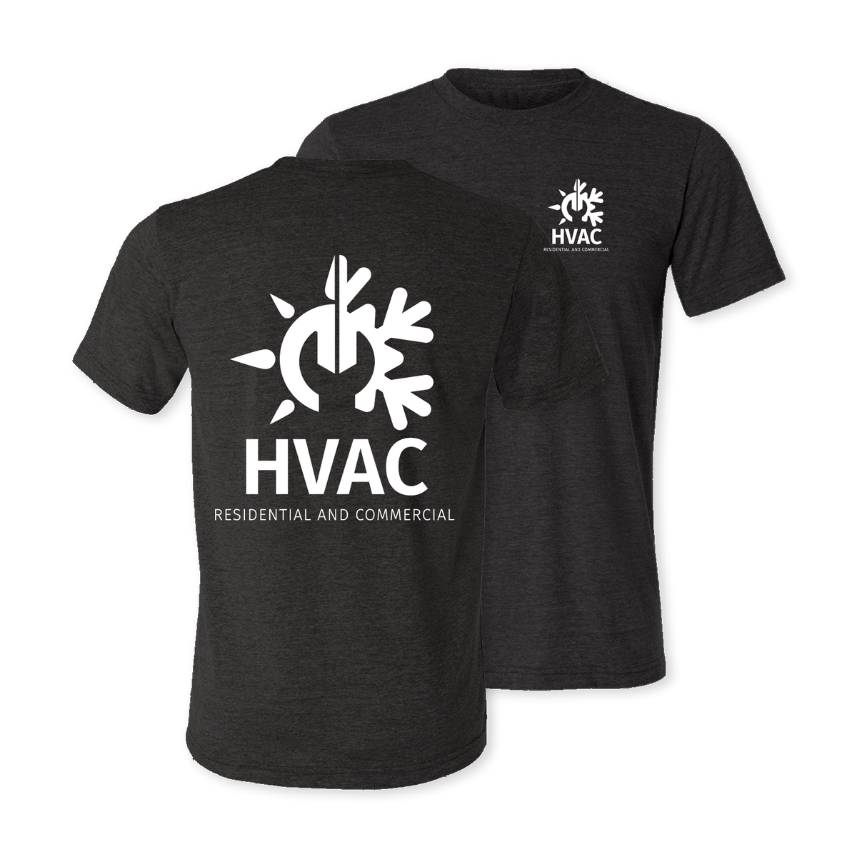Personalized HVAC Shirts Bradenton | Men's Tri-Blend Crew T-Shirt ...